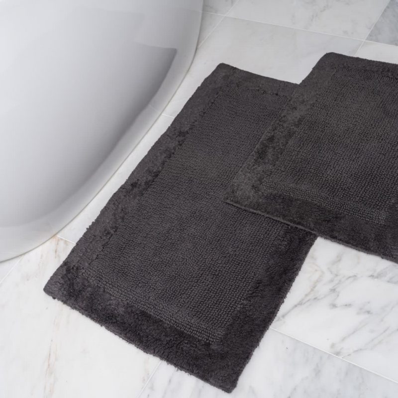 Reversible Loop Bath Mat Set - Paarizaat